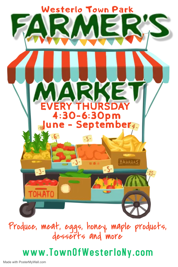 FARMER'S MARKET 2024 - Town of Westerlo